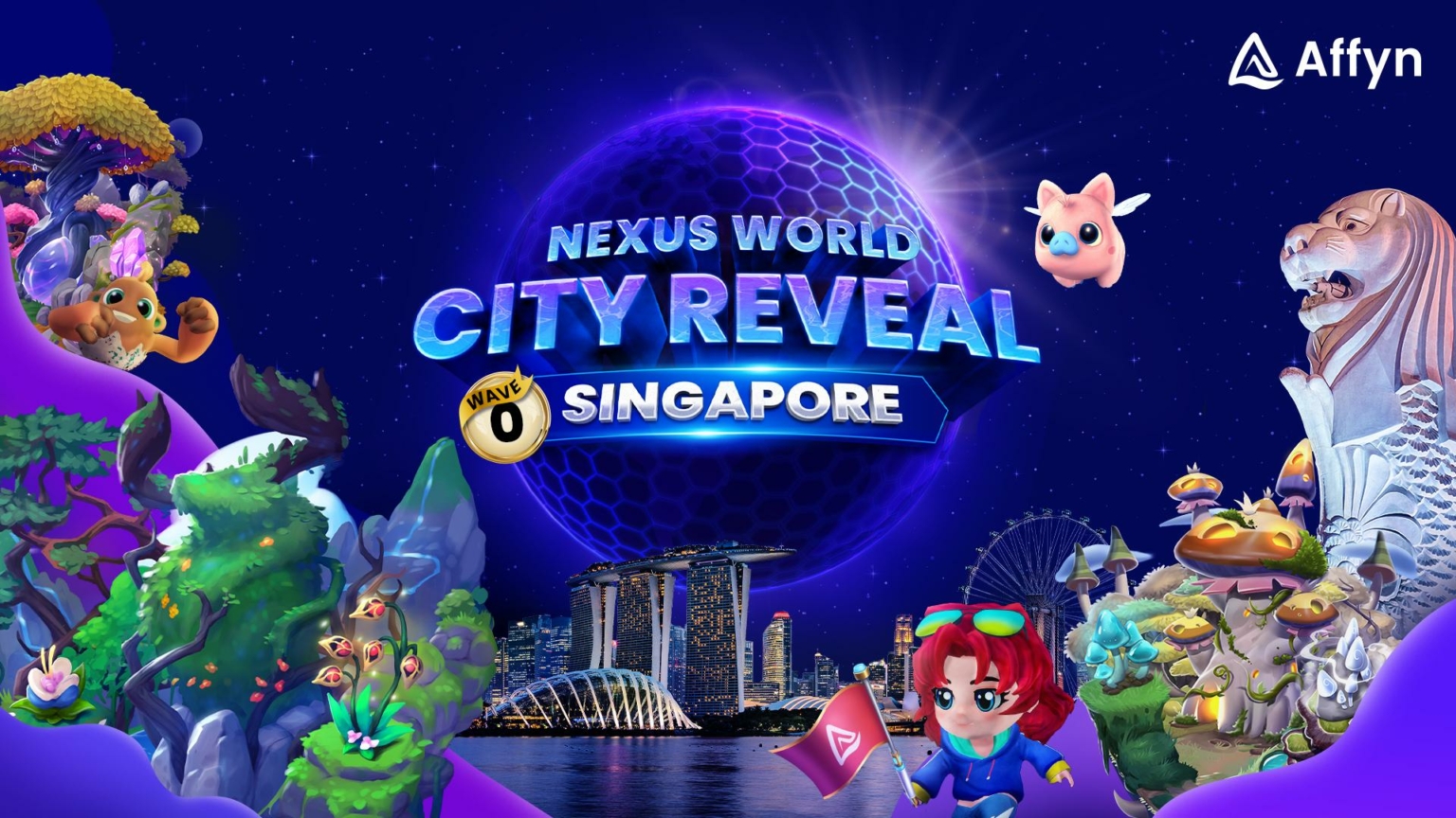 Affyn Unveils Singapore As First NEXUS World Metaverse City - Coinliberal